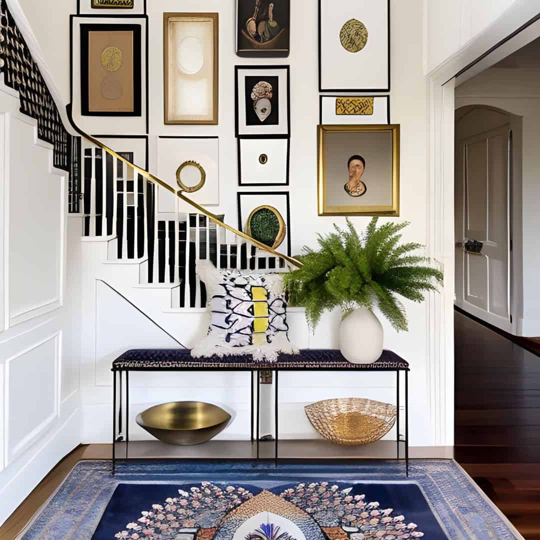 Heavenly Entryway With Staircase Ideas for Sophisticated Opulence ...